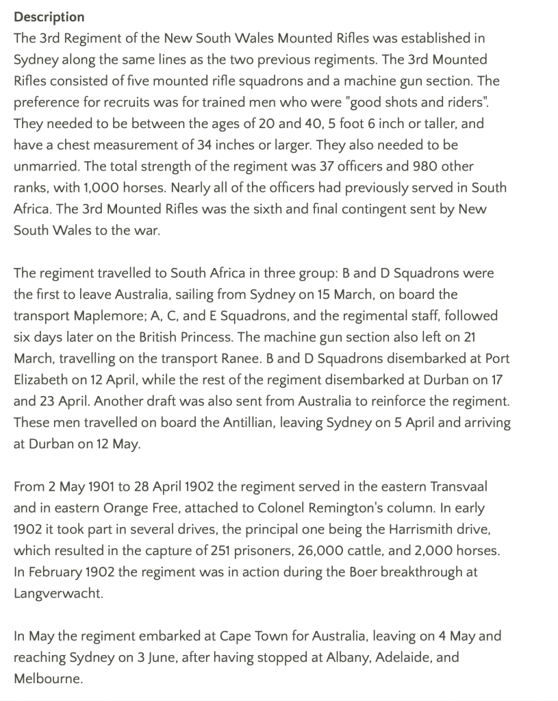 Keady brothers join the 3rd NSW Mounted Rifles – Keady Family in Victoria